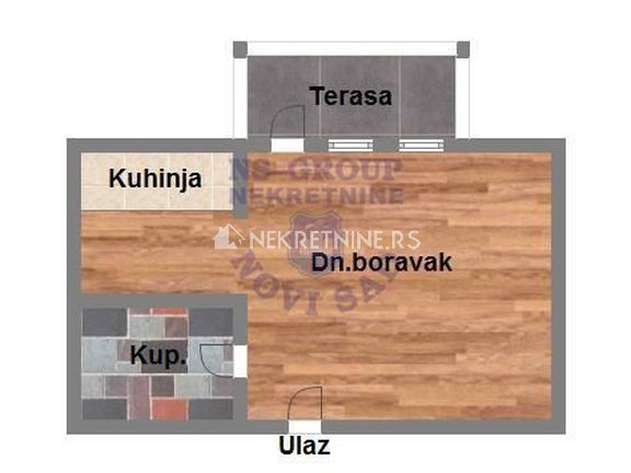 U izgradnji garsonjera u centru Kamenice.