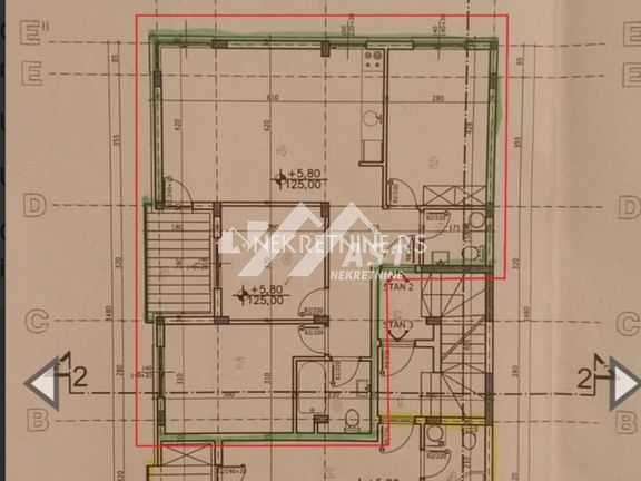 PRODAJE SE TROSOBAN STAN U URBANOJ VILI NA MISELUKU ID#5599