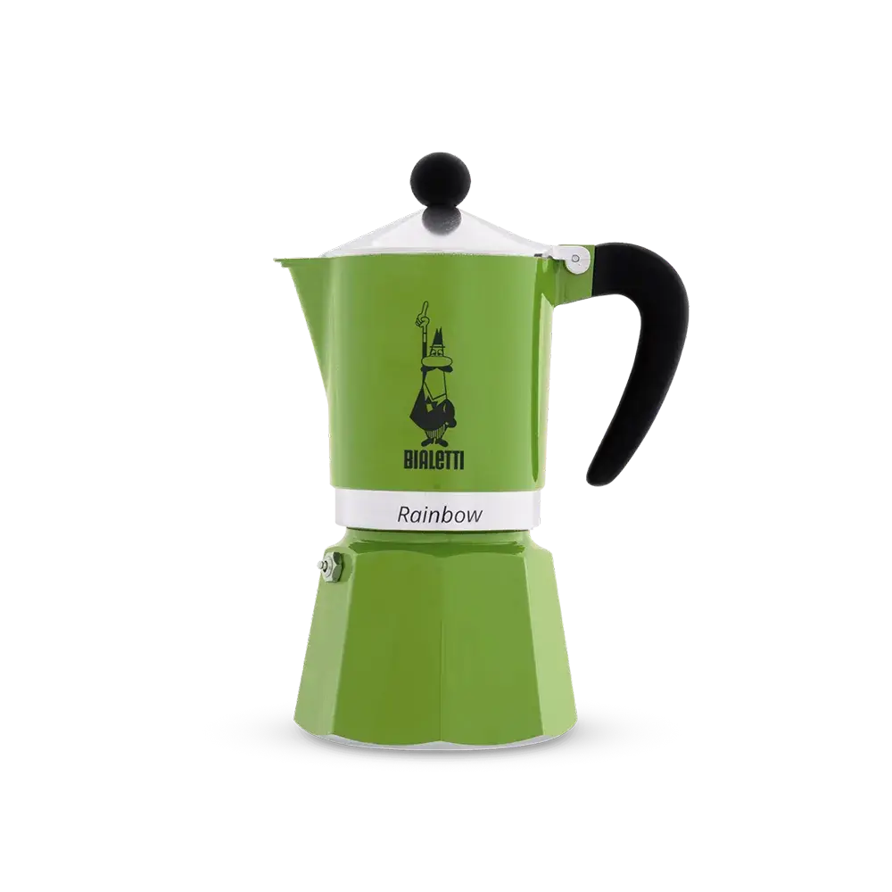 BIALETTI RAINBOW VERDE 3 CUP – MOKA POT LONČE