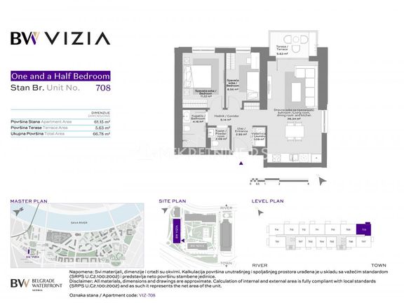 BW Vizia, dvostrana orijentacija, bez provizije ID#3578