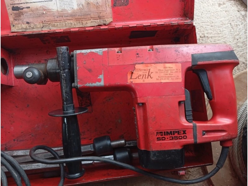 Udarna bušilica hilti stemalica IMPEX SD 3500 - HEX