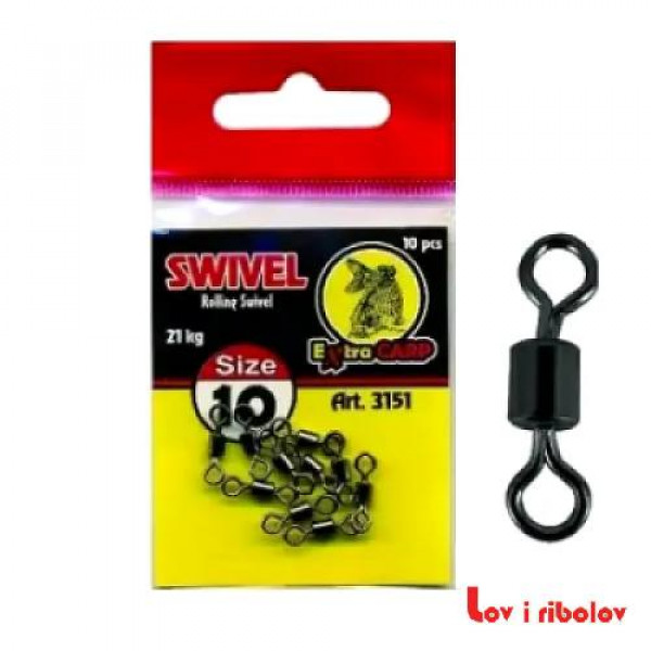 Virbla sa kopcom EXC Rolling Swivel