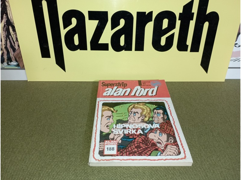 ALAN FORD broj 188 - Vjesnik (odlično očuvan)