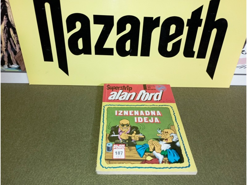 ALAN FORD broj 187 - Vjesnik (vrlodobar-odličan)