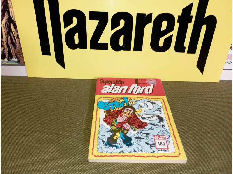 ALAN FORD broj 183 - Vjesnik (vrlodobar-odličan)