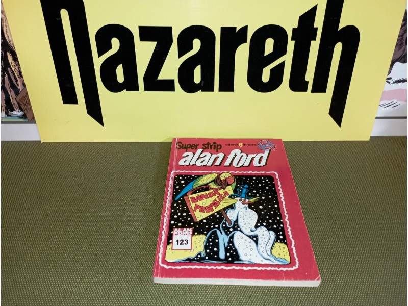 ALAN FORD broj 123 - Vjesnik (odlično očuvan)