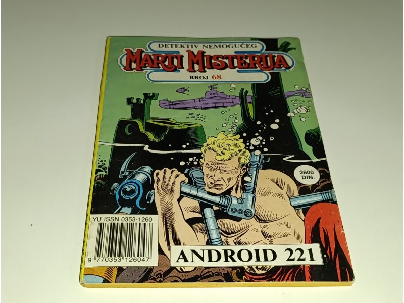 MARTI MISTERIJA DNEVNIK-68 LEP STRIP