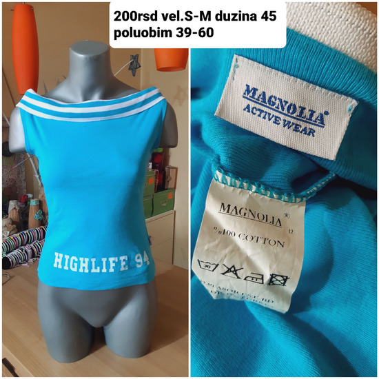 MAGNOLIA Active Wear ženska majica bez rukava