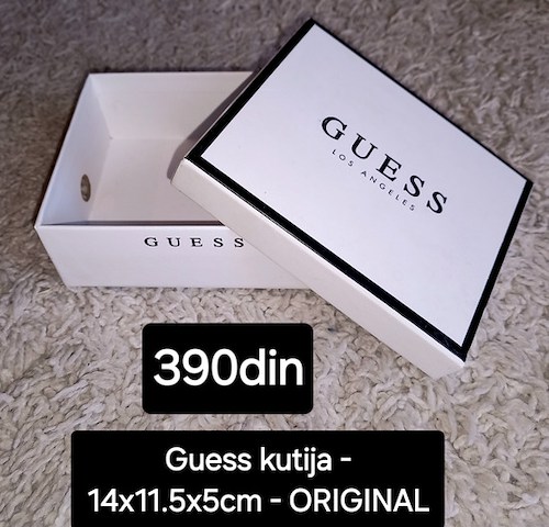 Guess kutija bela - ORIGINAL