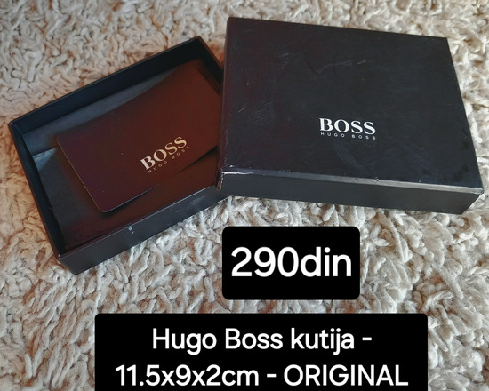 Hugo Boss kutija crna - ORIGINAL