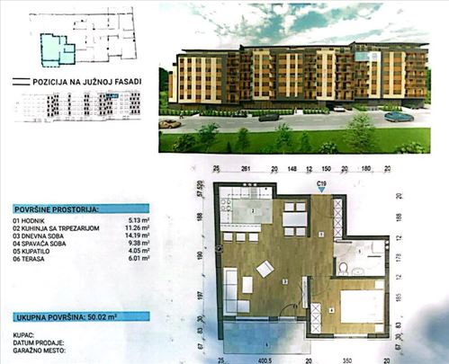 Extra lux stan u izgradnji, 50m2, povraćaj pdv-a