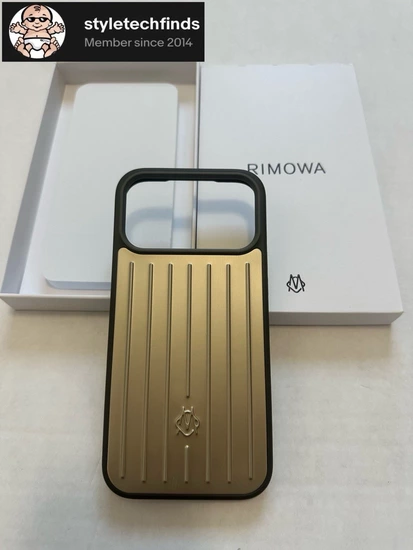 Rimowa maska Iphone 17 Pro TITANIUM