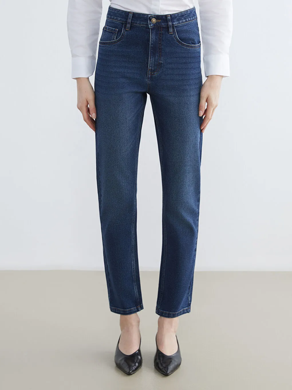 LCW Jeans Mom Fit Ženske Pantalone Od Džinsa