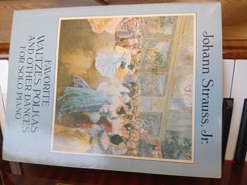 Johann Strauss Favorite dances for solo piano,New York