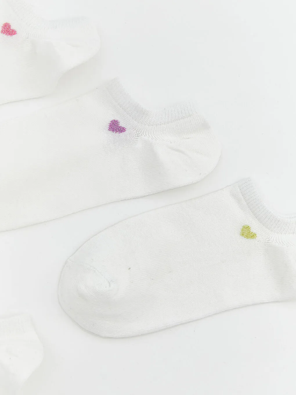 LCW DREAM Čarape Sa Srcima Za Žene Sneaker 5-komada