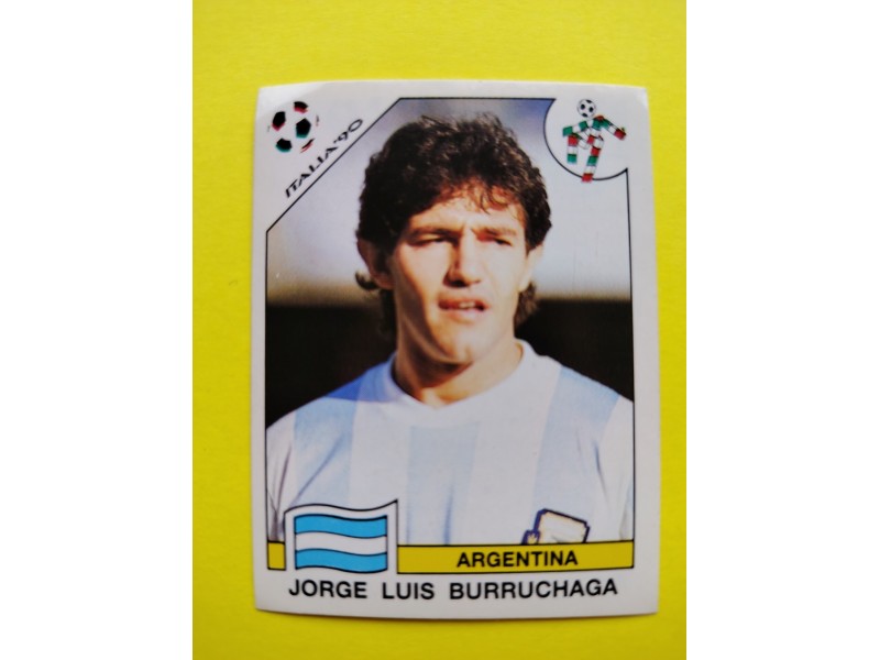 ITALIJA 1990 Panini #127 Jorge Luis Burruchaga