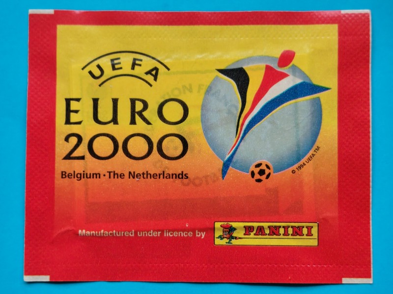 EURO 2000 Panini kesica sa sličicama