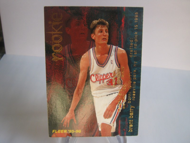 FLEER 95-96 BRENT BARRY FLEER-SKYBOX 1996