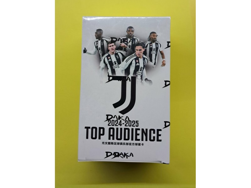 Juventus FC Top Audience 2024-25 Daka Blaster Box