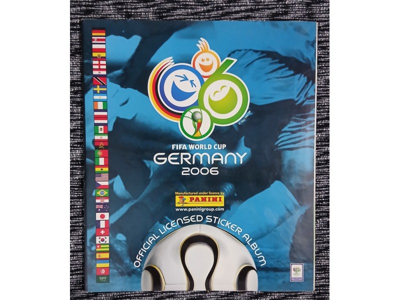 FIFA SP 2006 Nemačka Panini album sa sličicama