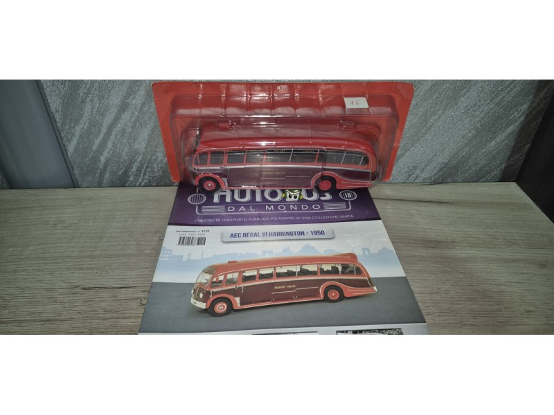 Hachette World Buses AEC Regal III Harrington (1950)
