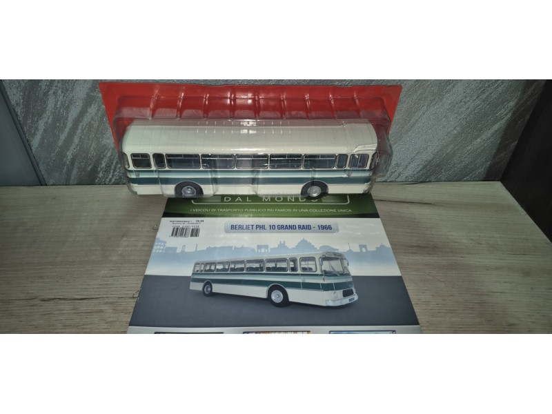 Hachette World Buses Berliet PHL 10 Grand Raid (1966)
