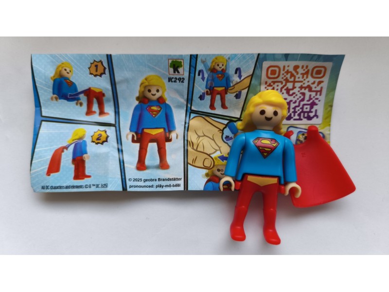 Kinder figurica VC292 Supergirl - DC Playmobile
