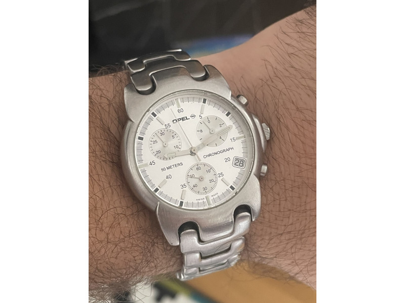 Opel Chronograph ETA mehanizam VRHUNSKI SAT