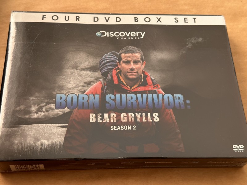 Born Survivor ( Bear Grylls )Season 2 (4dvd box set)Nov