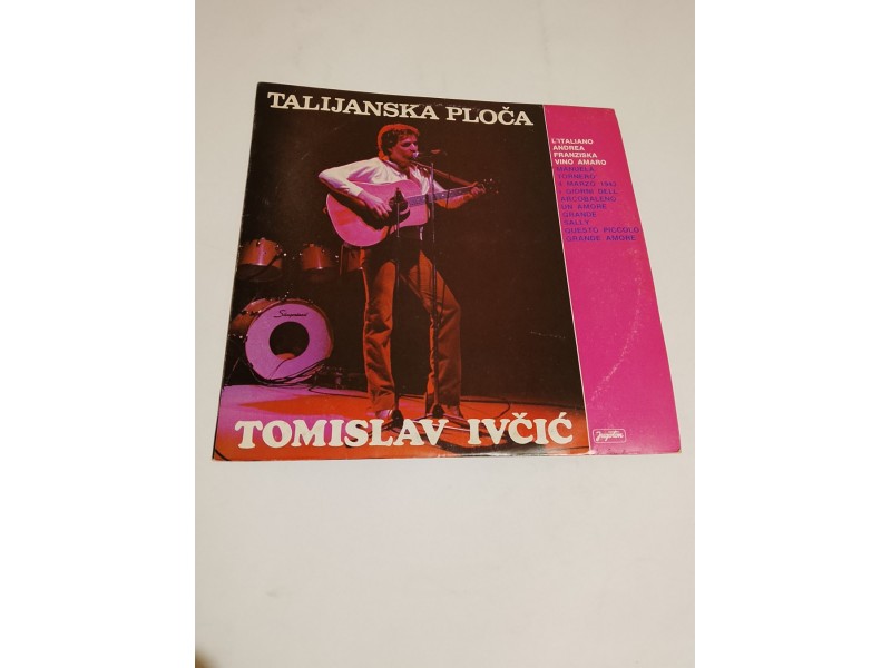 Tomislav Ivčić Talijanska ploča