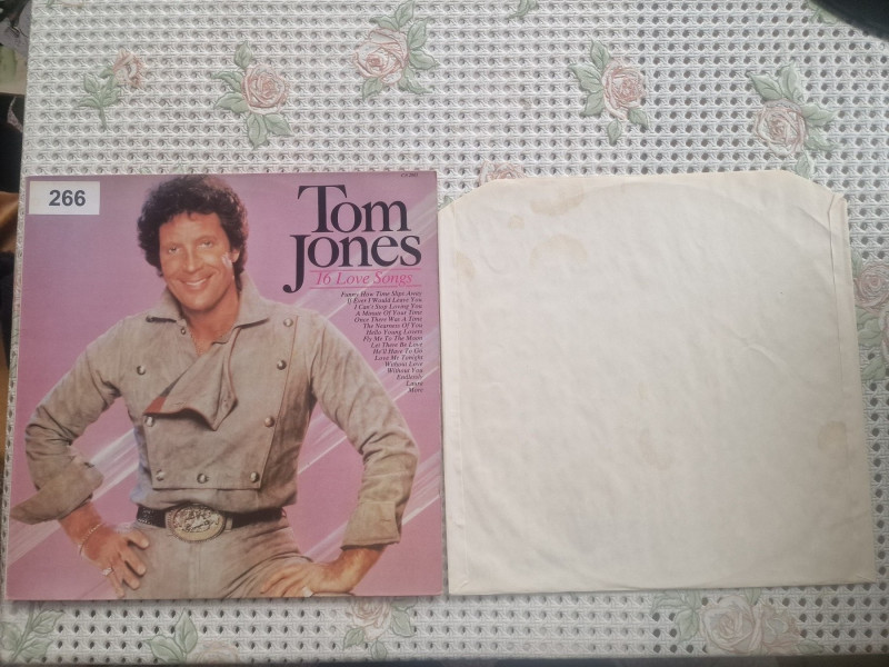 TOM JONES 16 Love Songs
