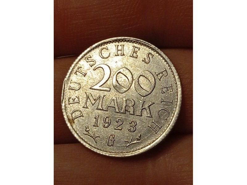 200 mark 1923g. G