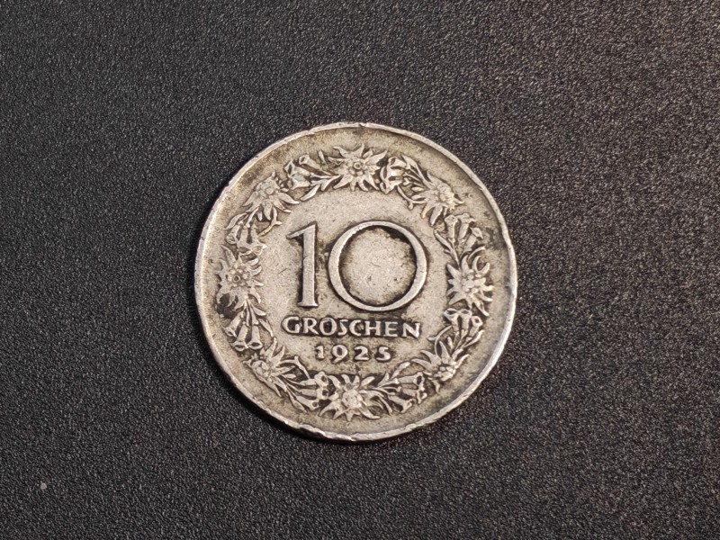 10 Grosa 1925 - Austrija