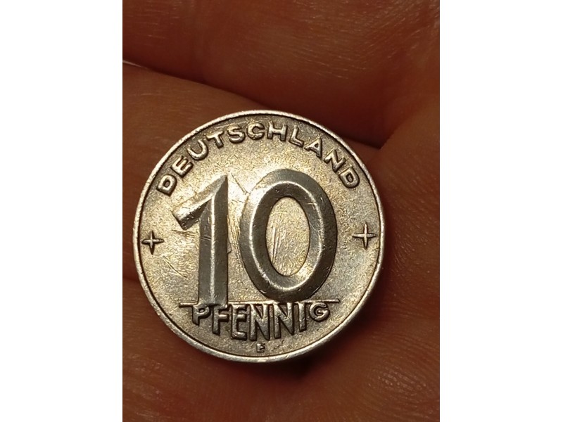 10 pfennig 1950g.