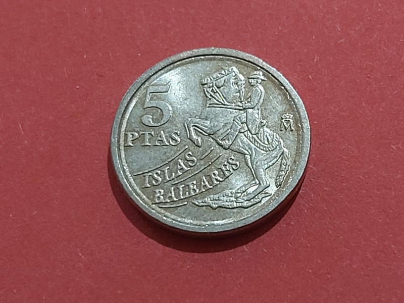 Španija - 5 pesetas 1997 god Balearska ostrva