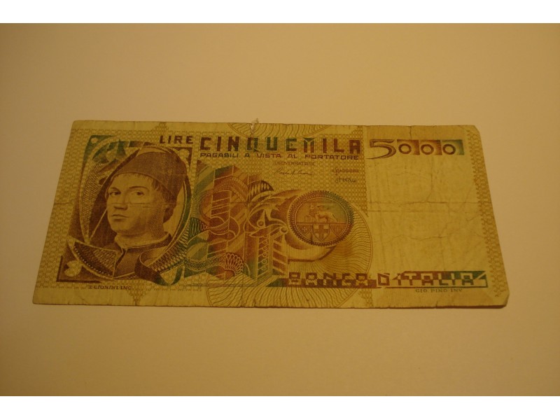 ITALIJA - 5000 LIRA - 1979