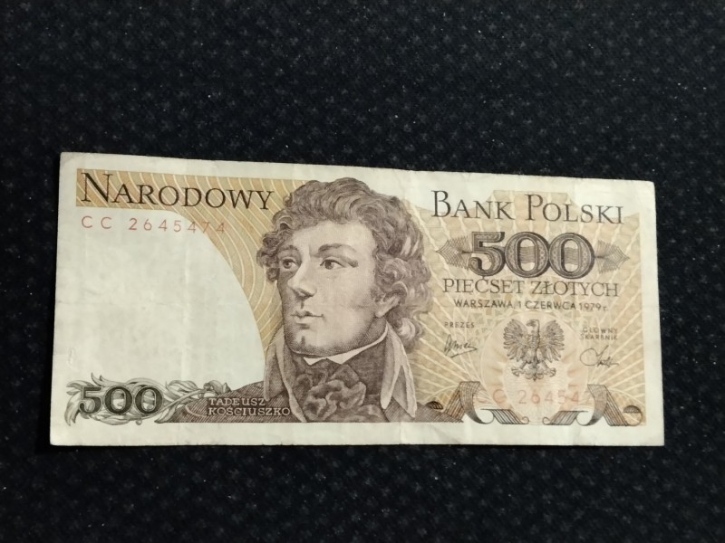 500 zlota 1979 poljska