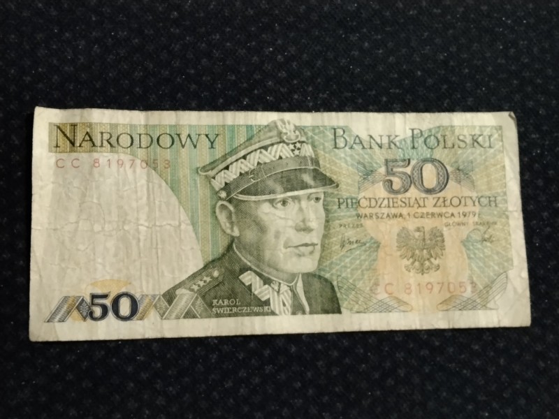50 zlota 1979 poljska
