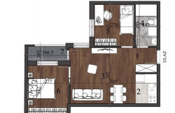 Prodajem Stan-Apartman, Nova Detelinara, Novi Sad, €137.400
