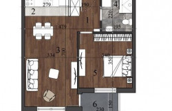 Prodajem Stan-Apartman, Nova Detelinara, Novi Sad, €138.200
