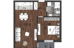 Prodajem Stan-Apartman, Nova Detelinara, Novi Sad, €138.200