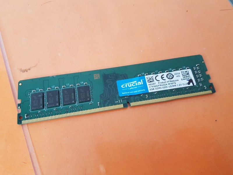 1. ram memorija 8gb ddr4