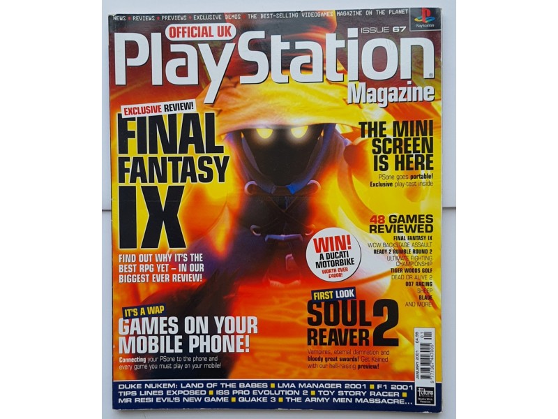 Playstation Magazine Issue 67- 2001 [UK]
