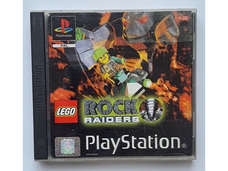 PS1 - Lego: Rock Raiders [UK]
