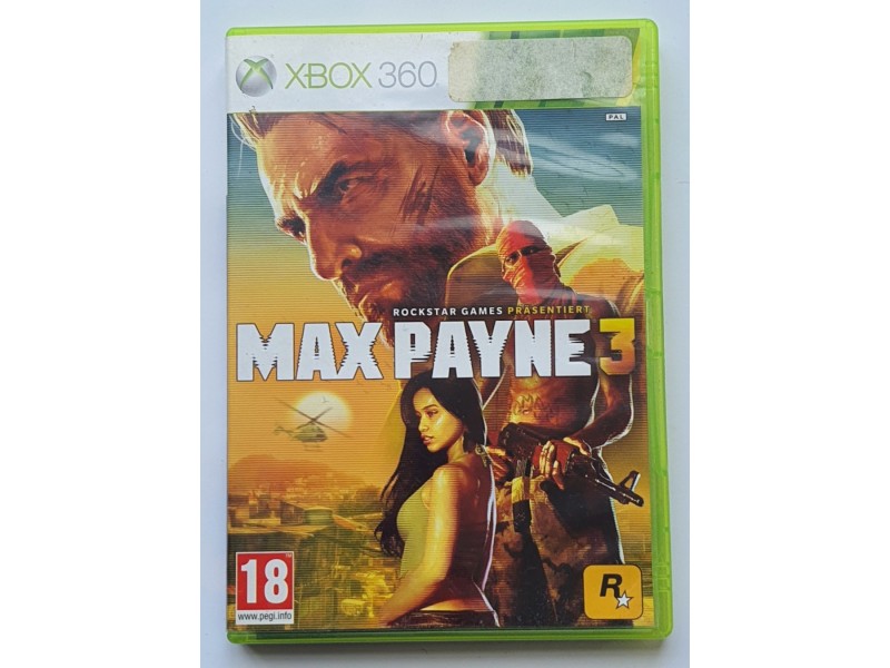 Xbox 360 - Max Payne 3 [ENG]