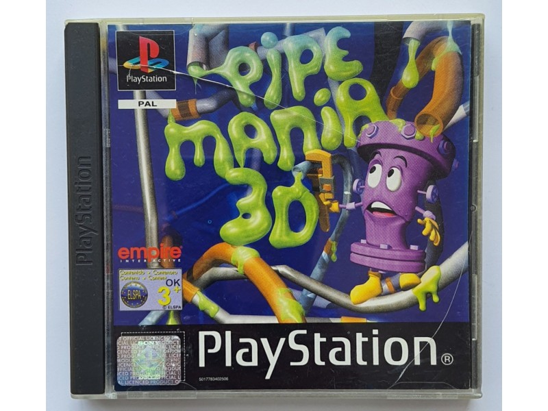 PS1 - Pipe Mania 3D [UK]