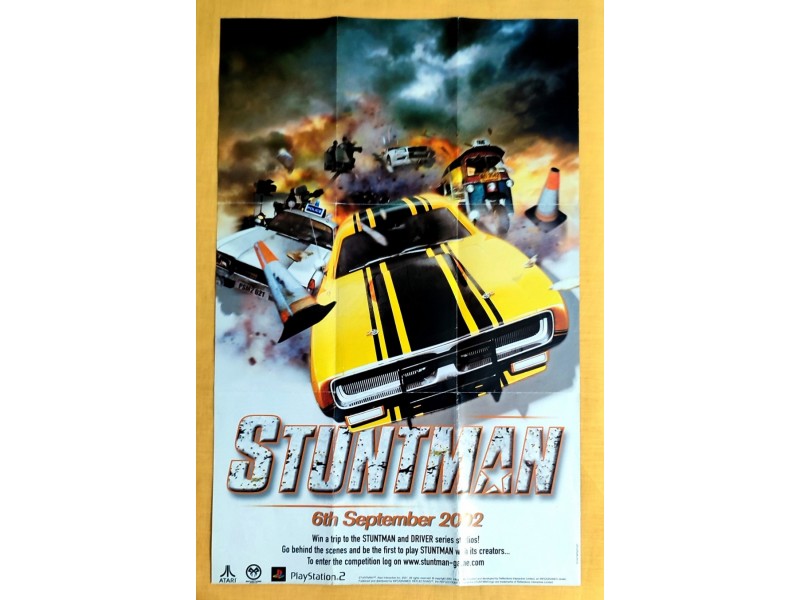 PS2 - Stuntman plakat