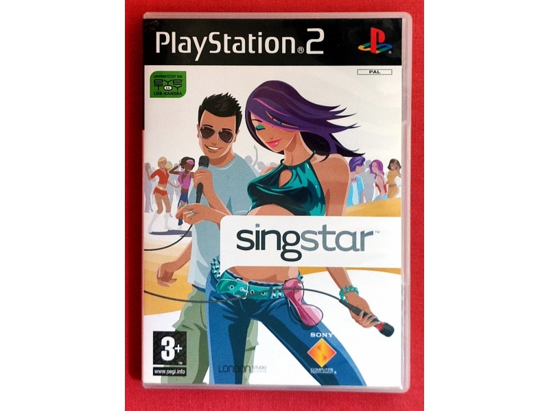 SingStar- PS2 Originalna Igra