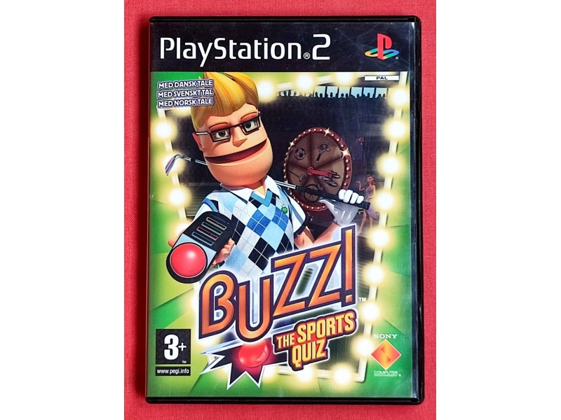 BUZZ Sports - PS2 Originalna Igra