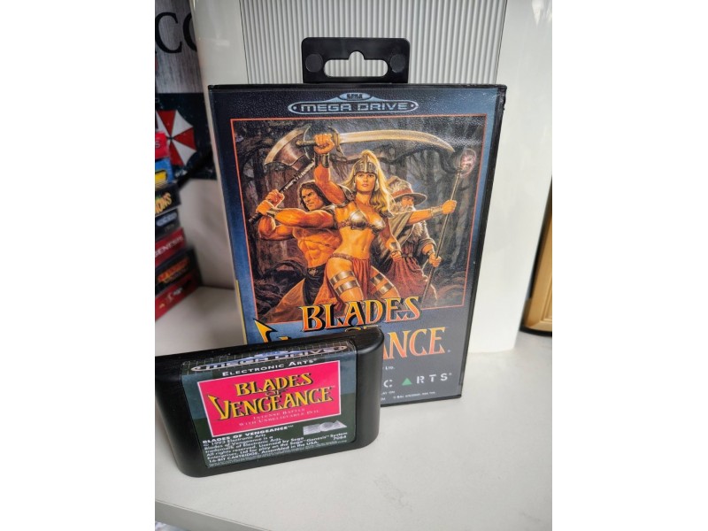 Sega Mega Drive Blades Of Vengeance